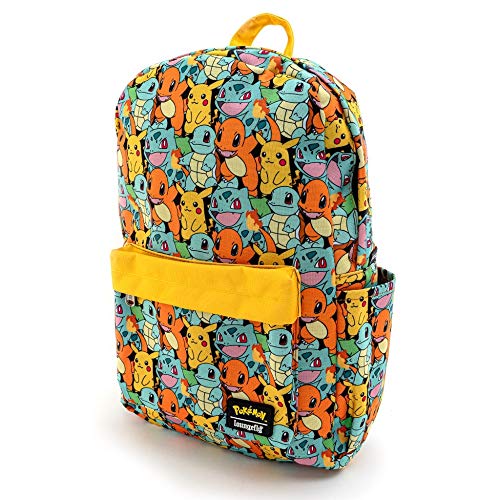 Loungefly x Pokemon Starters AOP Nylon Backpack