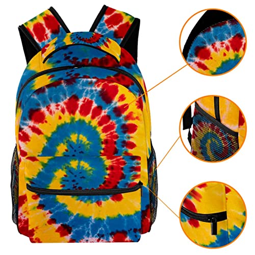 Backpack Tie Dye Travel Bags Casual School Bookbags for Students