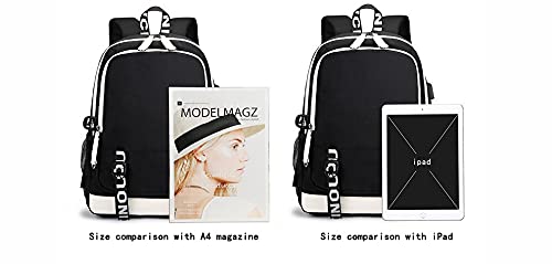 Joyee Anime Basketball Cosplay Backpack with USB Charging port for Teen. (6)