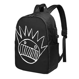 bitelf ween boognish laptop backpack with usb charging port college school computer bag travel daypack