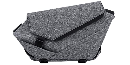 VGOAL Crossbody Sling Bag for Men, Versatile Travel Hiking and Working Mens Chest Bag Daypack Fashion Radiant Cycling Sling (DARK GREY)