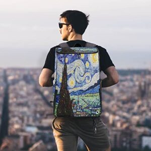 Travel Backpack Van Gogh The Starry Night Beach Gym Backpack For Men Or Women Outdoor Sports Big Carry On Bag