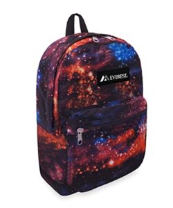 everest kids’ basic pattern backpack, galaxy, one size,1045kp-galaxy