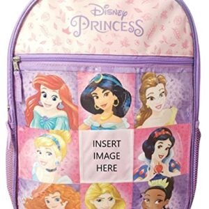 POMPIN Bags Disney Princess Interchangeable Kids Backpack | Disney Princess Backpack - Includes (2) Double Sided Image Panels For 4 Unique Looks