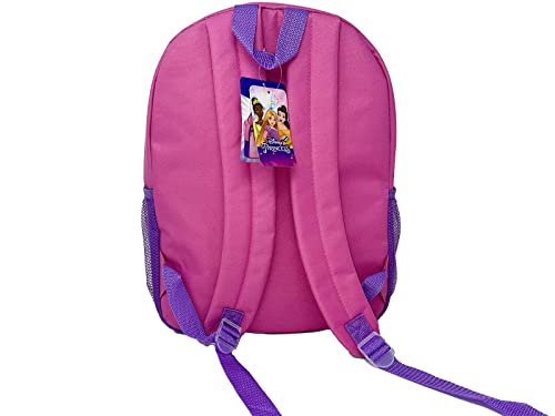 POMPIN Bags Disney Princess Interchangeable Kids Backpack | Disney Princess Backpack - Includes (2) Double Sided Image Panels For 4 Unique Looks