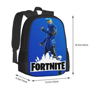 ohlcgin Fortnite Backpack Anime Game Backpack For Boys Unisex Cartoon Backpack For Teenagers Boys Backpack Girls Backpack Casual Daypack Travel Backpack Teen Bookbags Durable Backpacks 17 Inch