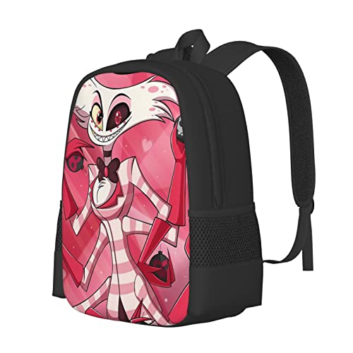 Hazbin Hotel Angel Dust Backpack For Men Women Lightweight Backpack Traveling Laptop Backpack