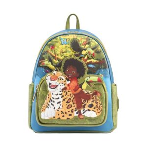 loungefly disney: encanto – antonio and parce the jaguar backback, amazon exclusive, multicolor