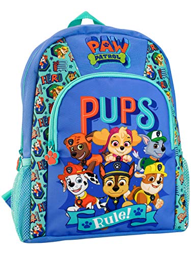 Paw Patrol Backpack Kids Chase, Marshall, Rubble, Skye School Bag