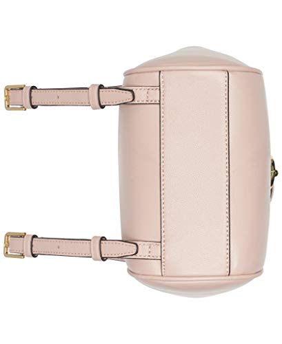 Calvin Klein Soft Lock Lamb Leather Small Convertible Backpack & Crossbody, Pale Rose