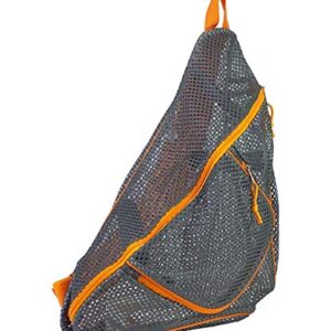 Eastsport Orange Sporty Mesh Trap Single Strap Backpack