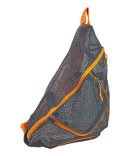 Eastsport Orange Sporty Mesh Trap Single Strap Backpack