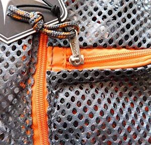 Eastsport Orange Sporty Mesh Trap Single Strap Backpack