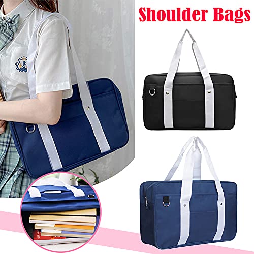 Newzeroin Japanese School Bag Handbag Anime Backpack, Cosplay Backpack High School JK Uniform Bag, Commuter Uniform Shoulder Bags (Blue)