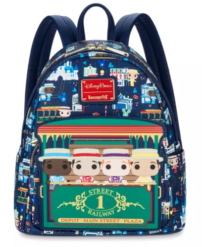 Disney Parks Loungefly Dapper Dans Mini Backpack Main Street U.S.A.