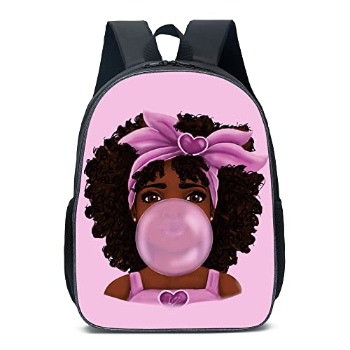 DSWEFGY African Women Backpack 16Inch Laptop Backpack Cute Lightweight Waterproof Bookbag Gifts For Teens Picnic Travel