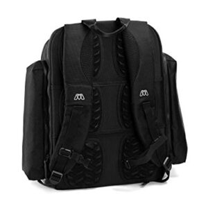 MOS BLACKPACK Grande, Durable Electronics Travel Backpack for 17"" Laptop, Tablet with Built in Cable Management (SW-44029)