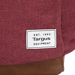 Targus Strata II College and Travel Laptop Backpack with Protective Sleeve for 15.6-Inch Laptop, Burgundy (TSB93603GL)