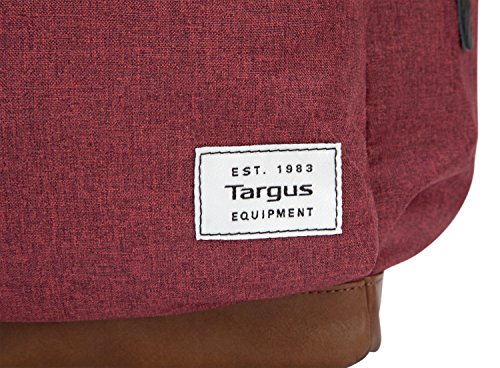 Targus Strata II College and Travel Laptop Backpack with Protective Sleeve for 15.6-Inch Laptop, Burgundy (TSB93603GL)