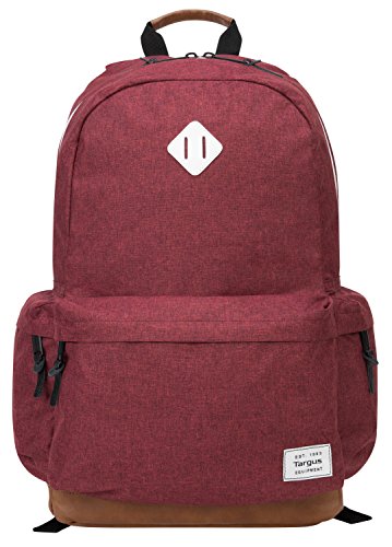 Targus Strata II College and Travel Laptop Backpack with Protective Sleeve for 15.6-Inch Laptop, Burgundy (TSB93603GL)