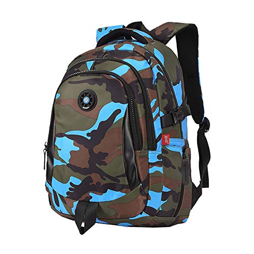 MATMO Camo Backpack for Boys, Camo Backpacks Kids Boys Backpack Updated Zipper