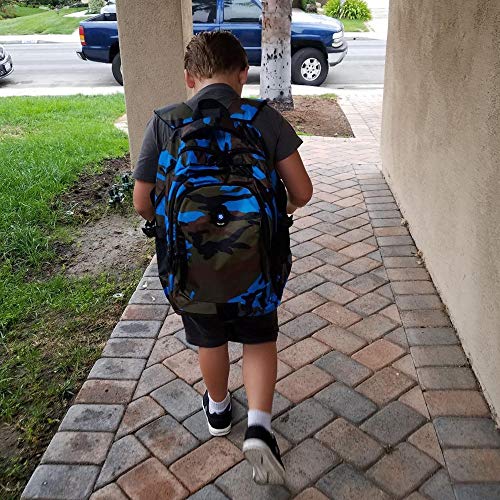 MATMO Camo Backpack for Boys, Camo Backpacks Kids Boys Backpack Updated Zipper