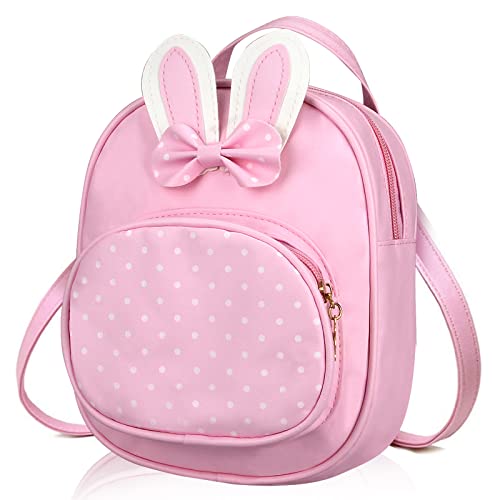 Little Girls Pink Travel Backpack Cartoon Mini Mouse Backpack Small Kids Backpack Purse Cute Children Toddler Backpack Gift