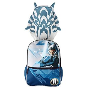 star wars ahsoka tano hooded kids backpack