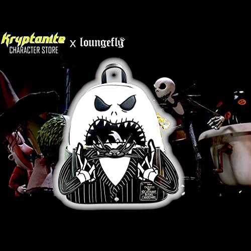 Loungefly Exclusive - Disney Nightmare Before Christmas Angry Jack Skellington Mini Backpack