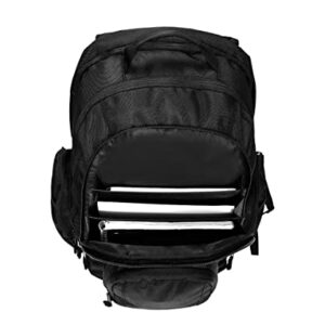 Everest Transport Laptop Backpack, Black, One Size