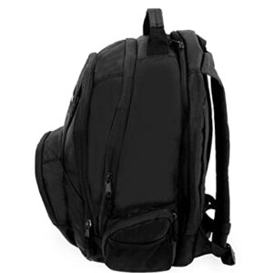 Everest Transport Laptop Backpack, Black, One Size