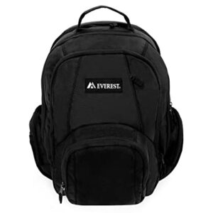 Everest Transport Laptop Backpack, Black, One Size