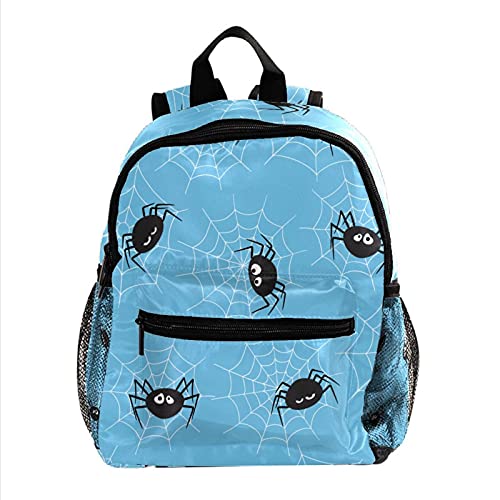 Lightweight Backpack Kindergarten Daypack Primary Bookbag Student Rucksack School Bag Cute Spiders and Spider Webs