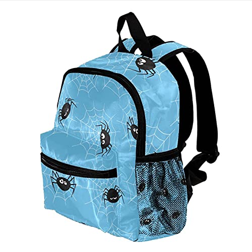 Lightweight Backpack Kindergarten Daypack Primary Bookbag Student Rucksack School Bag Cute Spiders and Spider Webs