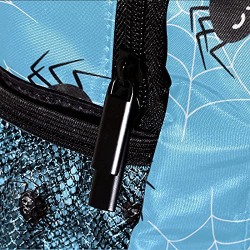 Lightweight Backpack Kindergarten Daypack Primary Bookbag Student Rucksack School Bag Cute Spiders and Spider Webs