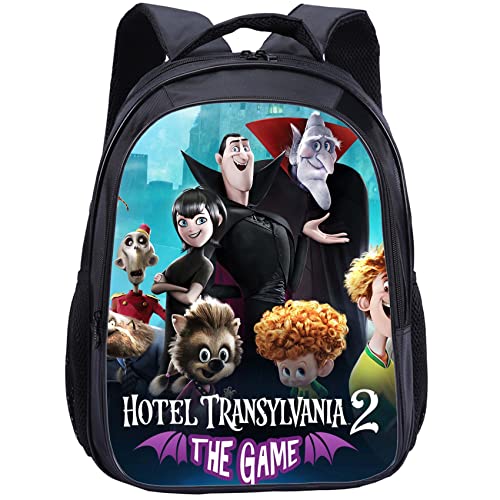 WesQi Boys Girls Hotel Transylvania Waterproof School Bookbag,Casual Knapsack Outdoor Travel Bag for Kids