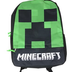 Minecraft Creeper Face Backpack Bookbag