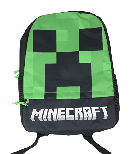 Minecraft Creeper Face Backpack Bookbag