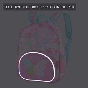 Daaupus 12-Inch girl preschool backpack,Kids Backpack for Boys & Girls, Perfect for Daycare and Preschool