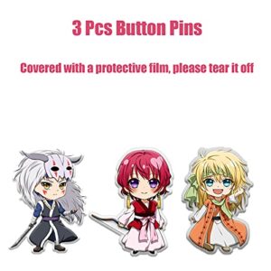 Yona of The Dawn Merch, Backpack,Bag Phone Holder,Buttons Pins,Pillow Case, Necklace Bracelet