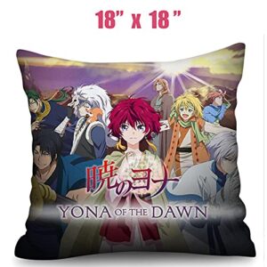 Yona of The Dawn Merch, Backpack,Bag Phone Holder,Buttons Pins,Pillow Case, Necklace Bracelet