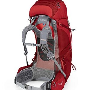 Osprey Packs Women's Ariel AG 65 Backpack, Picante Red, Large