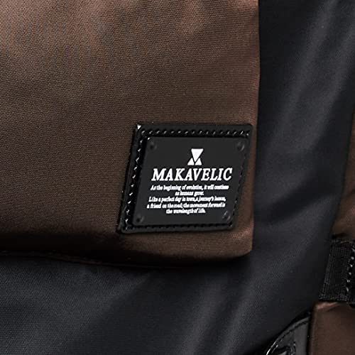 MAKAVELIC(マキャベリック) Backpacks, Black/Brown (049), One Size