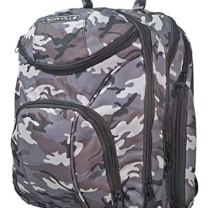 RockvilIe DJ Mixer Case Travel Camo Backpack Bag Fits 19"w x 20"h x 13"d