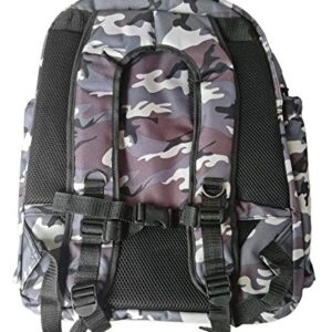 RockvilIe DJ Mixer Case Travel Camo Backpack Bag Fits 19"w x 20"h x 13"d