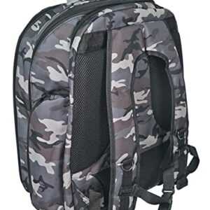 RockvilIe DJ Mixer Case Travel Camo Backpack Bag Fits 19"w x 20"h x 13"d