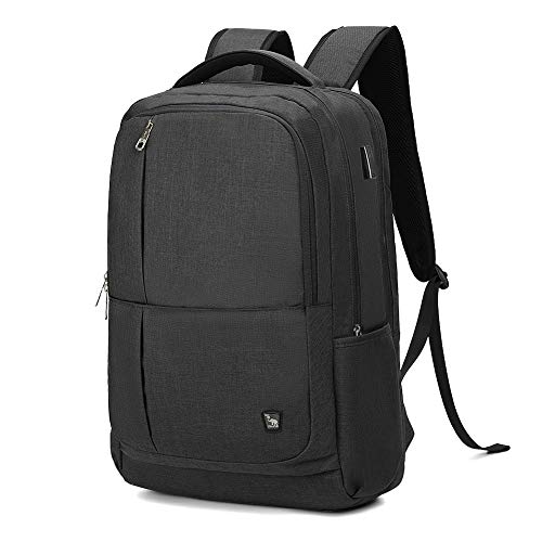 OIWAS Laptop Backpack 17 Inch for Men Business Bagpack Women Travel Daypack Large College School Bookbag Teens(Black)