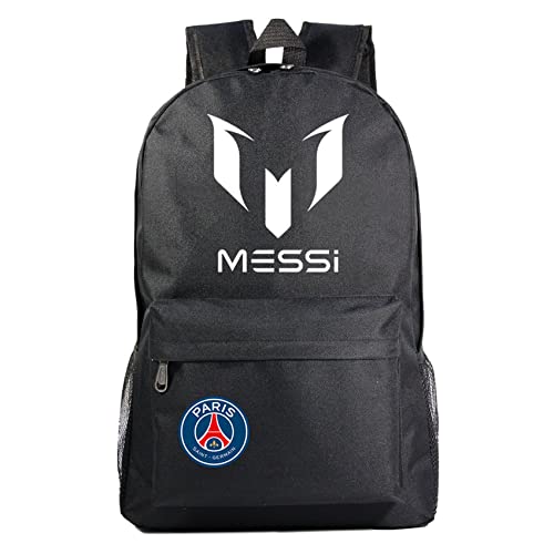 Mayooni Student Classic Basic Messi Bookbag Large Travel Outdoors Backpack Boys Lightweight Bookbag for School