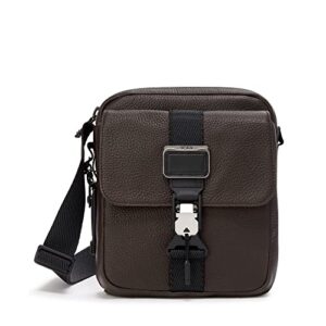 tumi – alpha bravo junior crossbody – dark brown