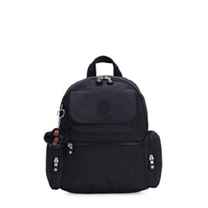 kipling matta small backpack (true blue tonal)